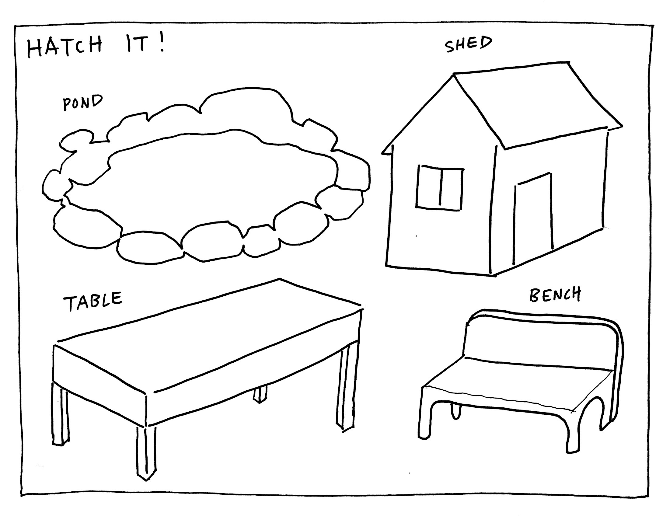 75. LANDSCAPE DESIGN: Hatching | Mission Azul