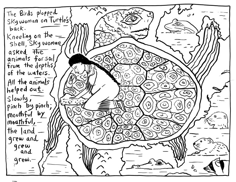 104. MYTHOLOGY: Skywoman story from the Iroquois nation | Mission Azul